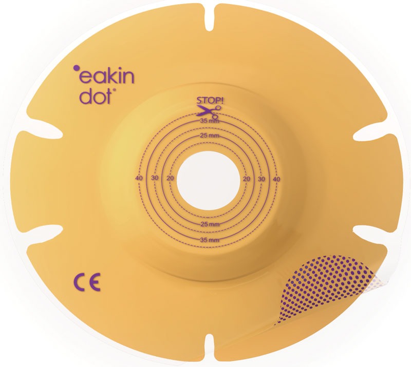 eakin dot® 2-delig ileostomie soft convex - Soft convex stoma bag ...